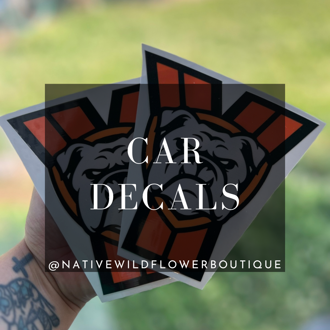 Car Decals – Native Wildflower Boutique