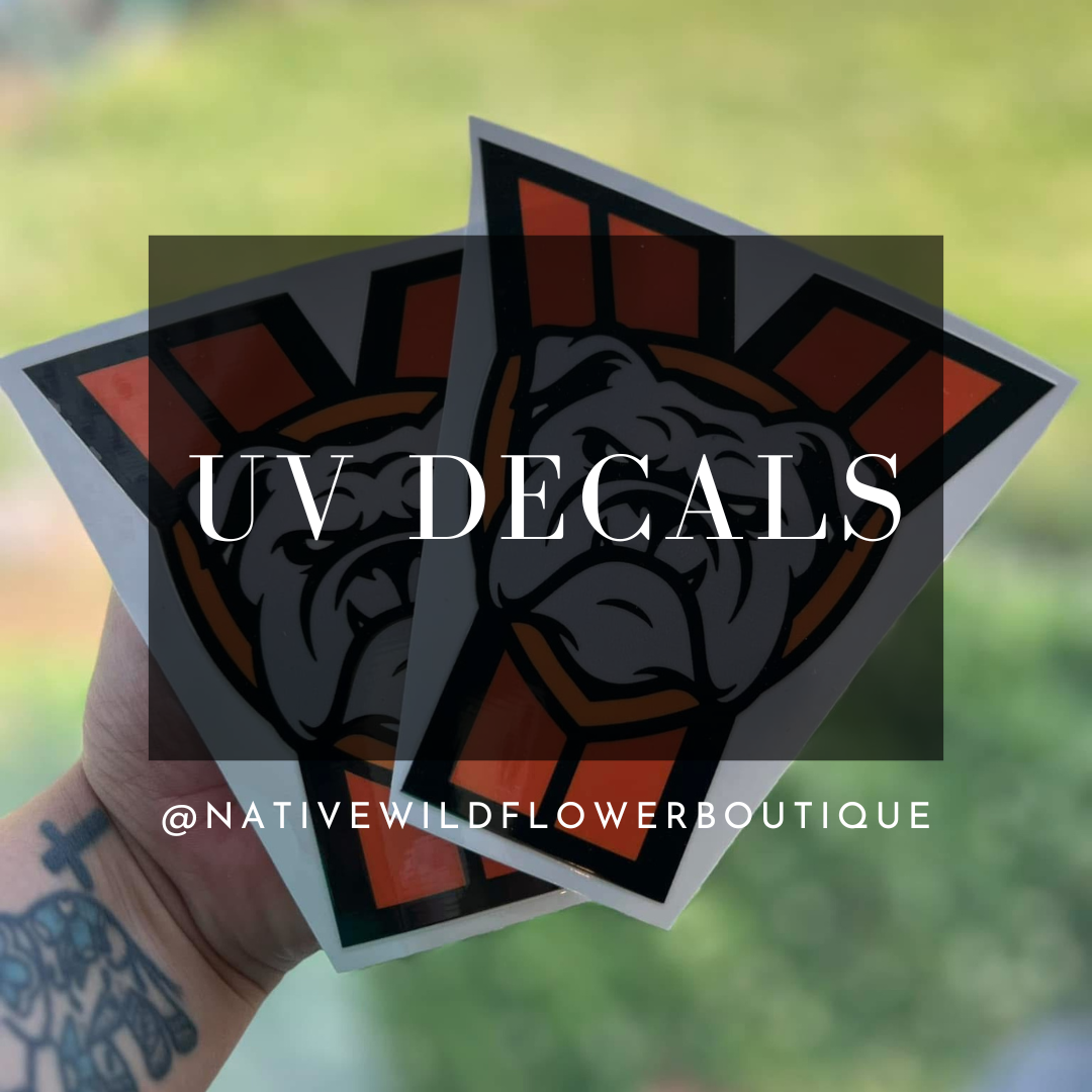 UV Decals – Native Wildflower Boutique